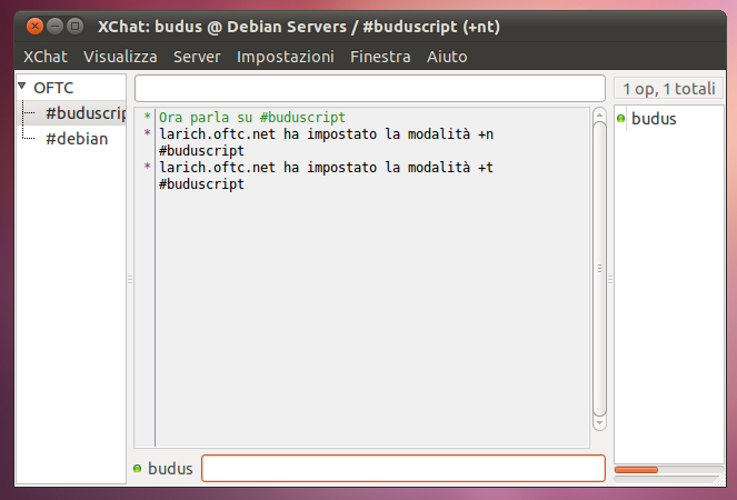 IRC BOT: Installiamone uno su Ubuntu usando XChat – Piccoli Pinguini ...