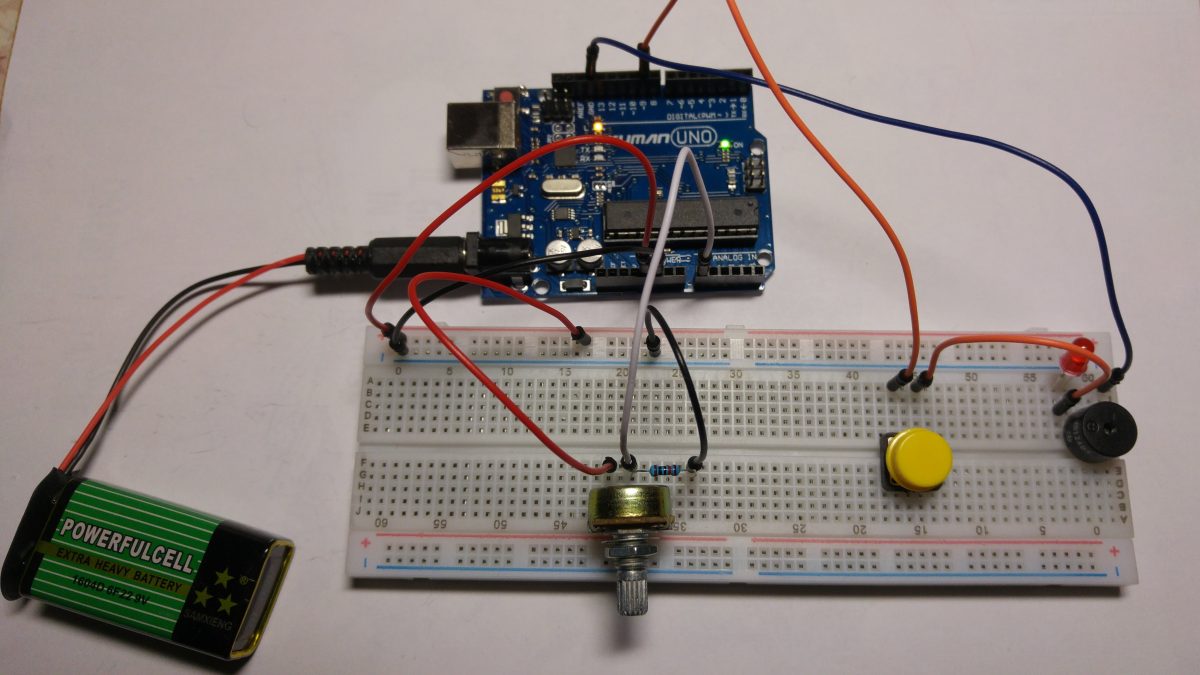 Kit Kuman Arduino UNO R3- Buzzer Attivo – Piccoli Pinguini Crescono