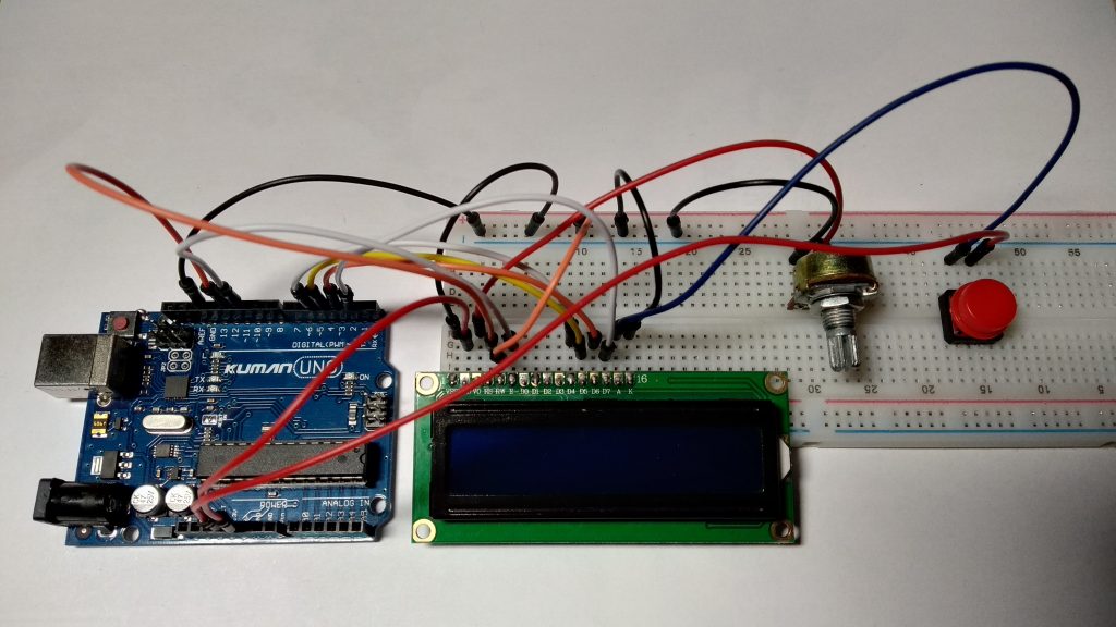 Kit Kuman Arduino UNO R3- Display LCD 16×2 4pin – Piccoli Pinguini Crescono